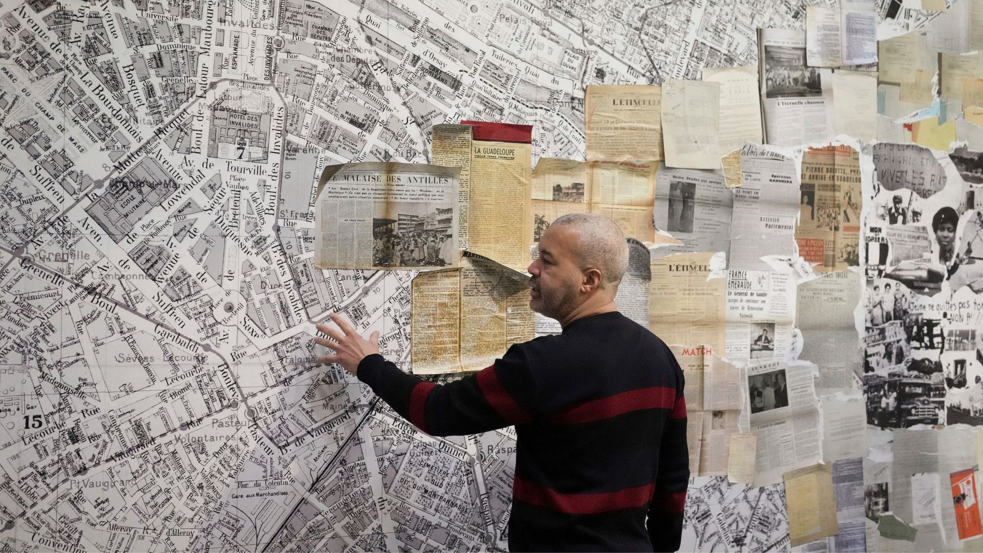 Video. Shuck One pays tribute to Black history at Pompidou Centre in ...