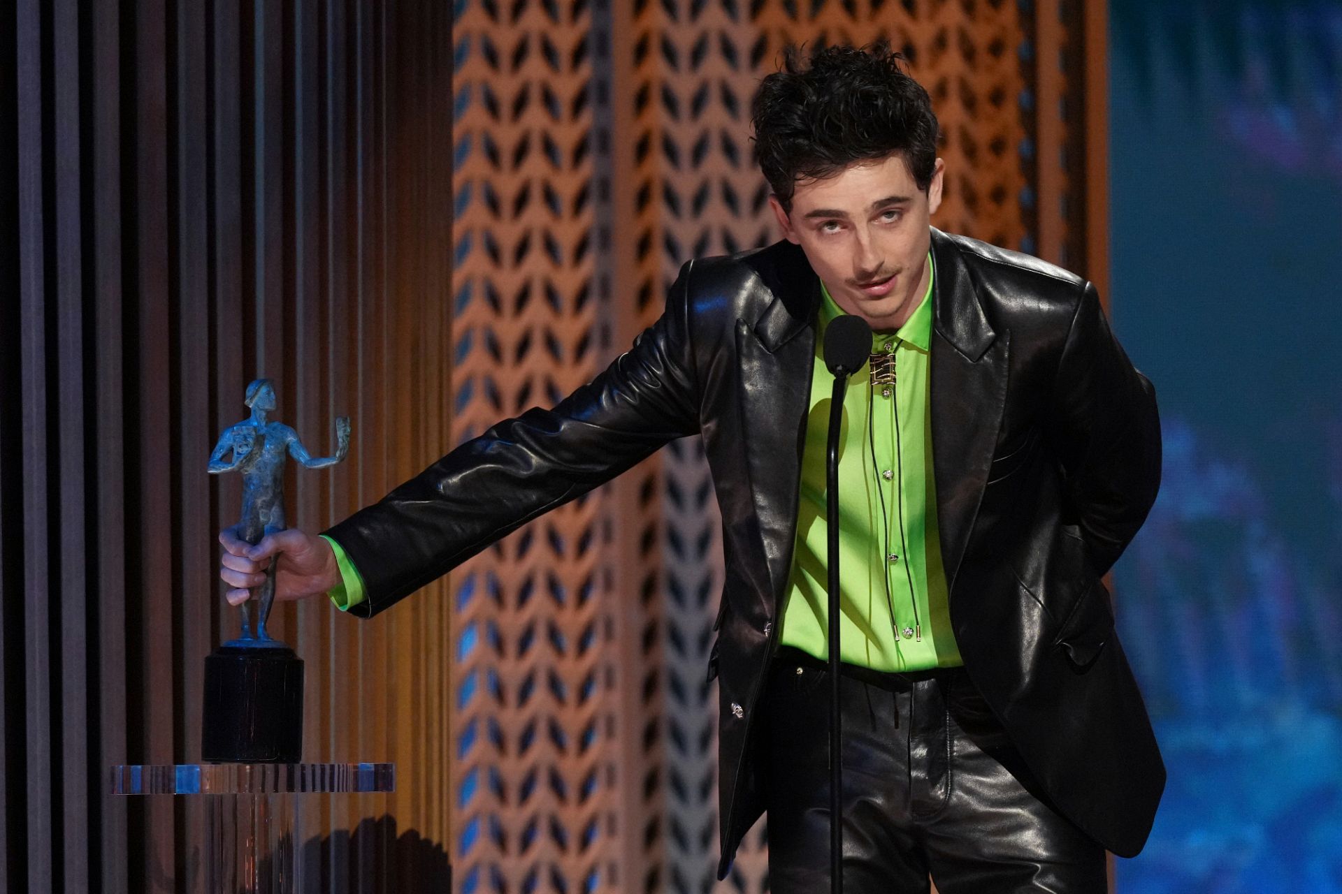 SAG Awards 2025: Timothée Chalamet and 'Conclave' wins shake up the ...