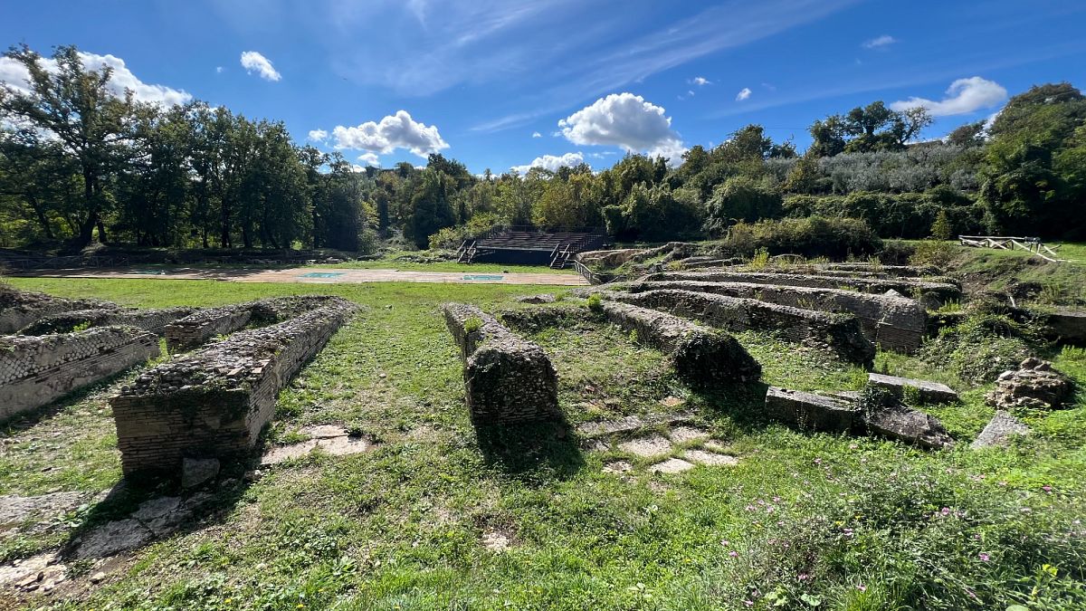 This ancient amphitheatre near Rome doesn’t know if it’s a football ...