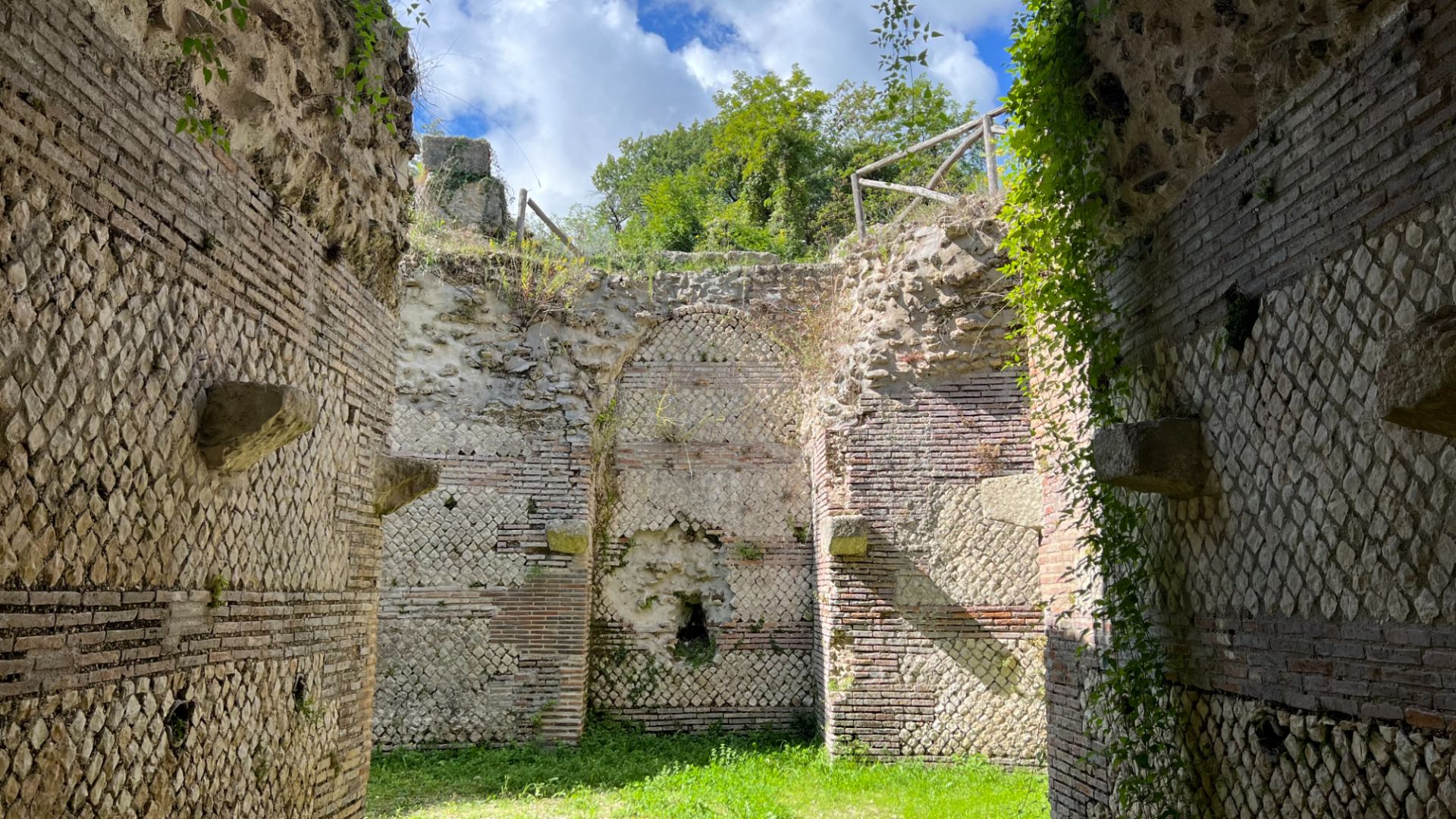 This ancient amphitheatre near Rome doesn’t know if it’s a football ...