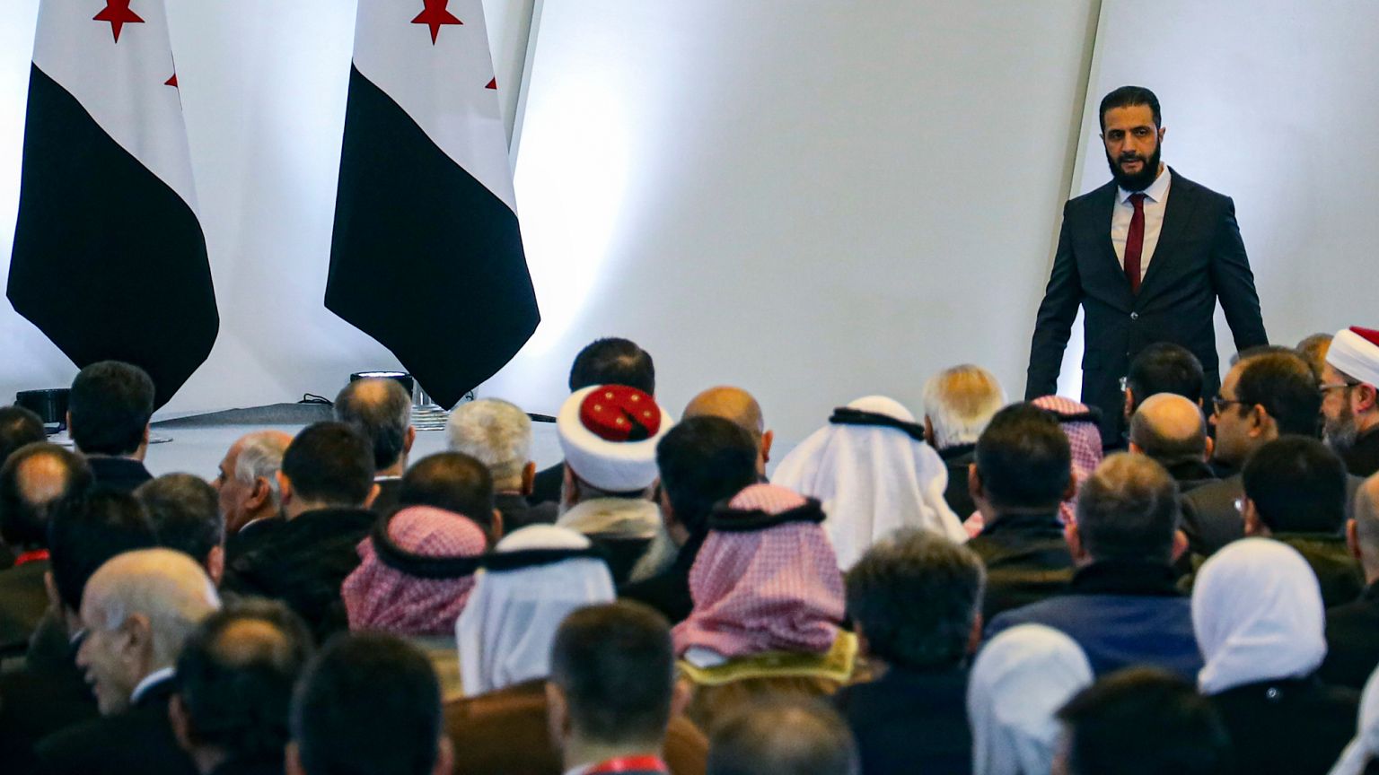 Syria's interim leaders hold national dialogue as war-torn nation looks ...