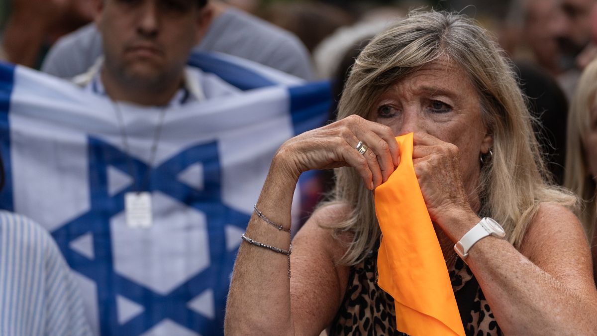 Vídeo. VÍDEO: Protesta en Argentina por la familia Bibas | Euronews