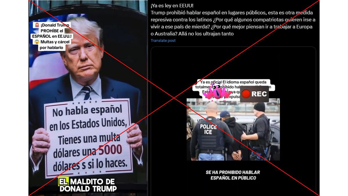 Fact-checking: Trump non ha vietato lo spagnolo negli Stati Uniti ...