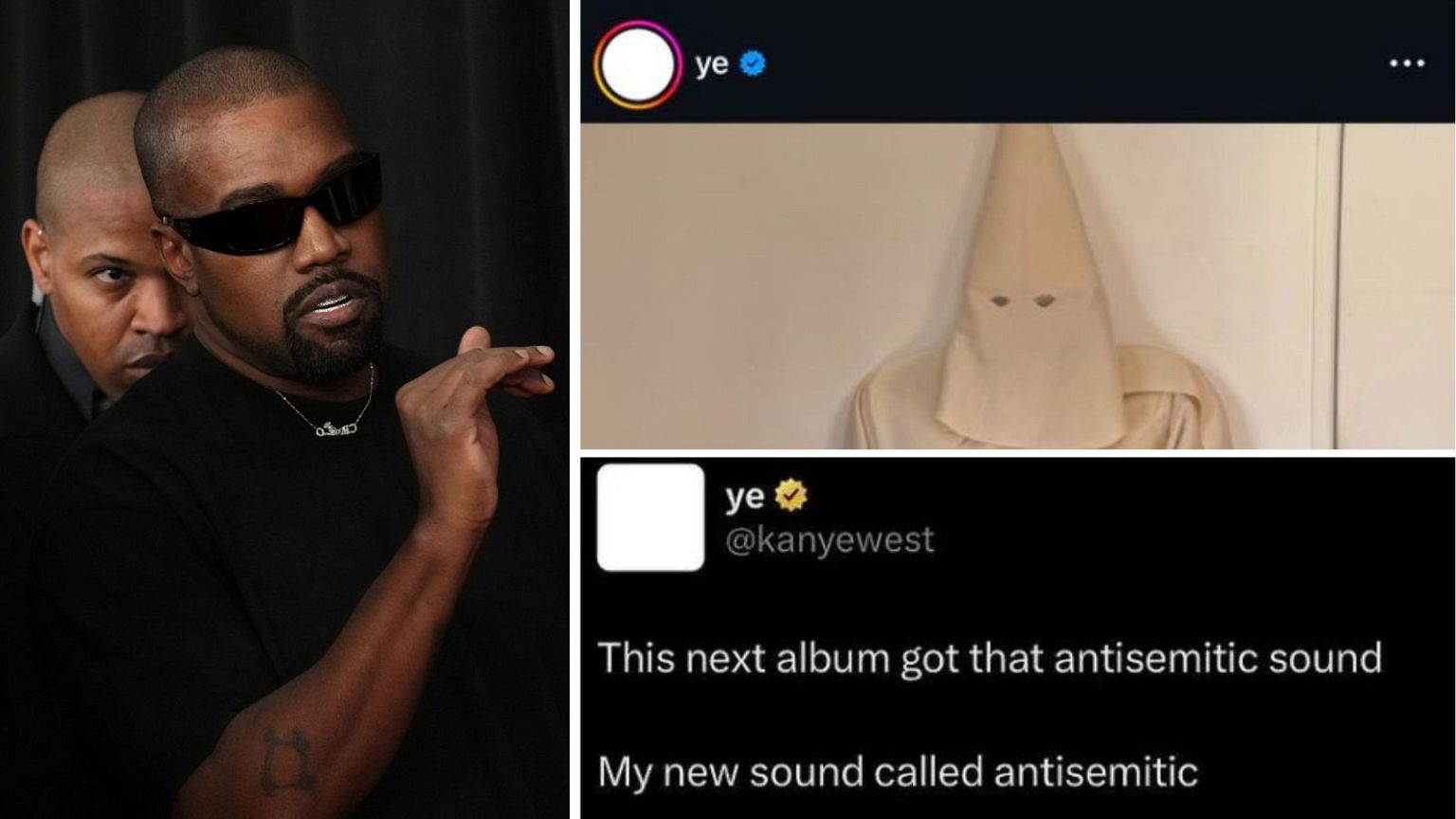 Kanye 'Ye' West publica una foto del Ku Klux Klan tras anunciar el regreso de su coro gospel ...