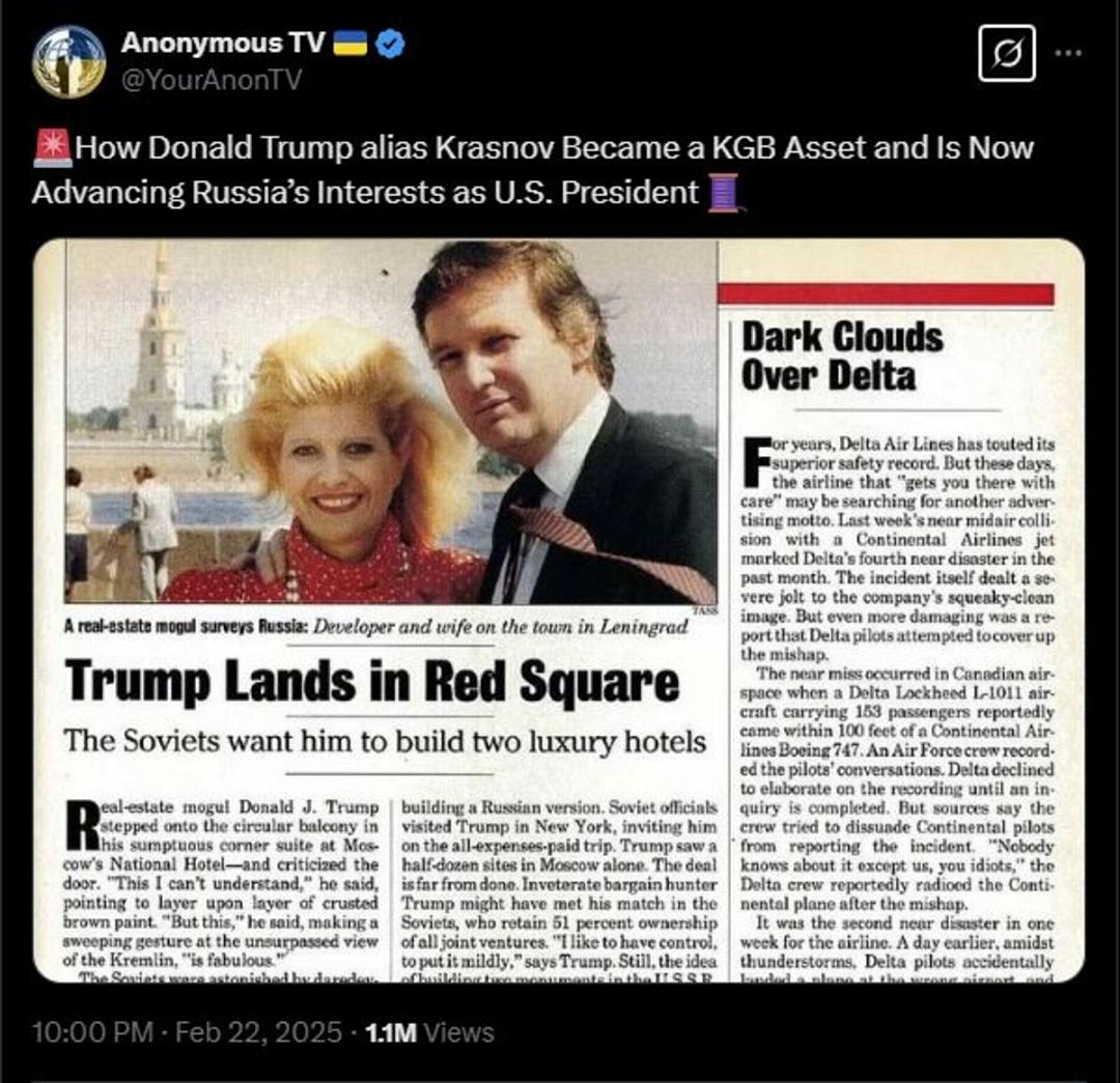 Fact check: Was Donald Trump recruited by the KGB and codenamed ...