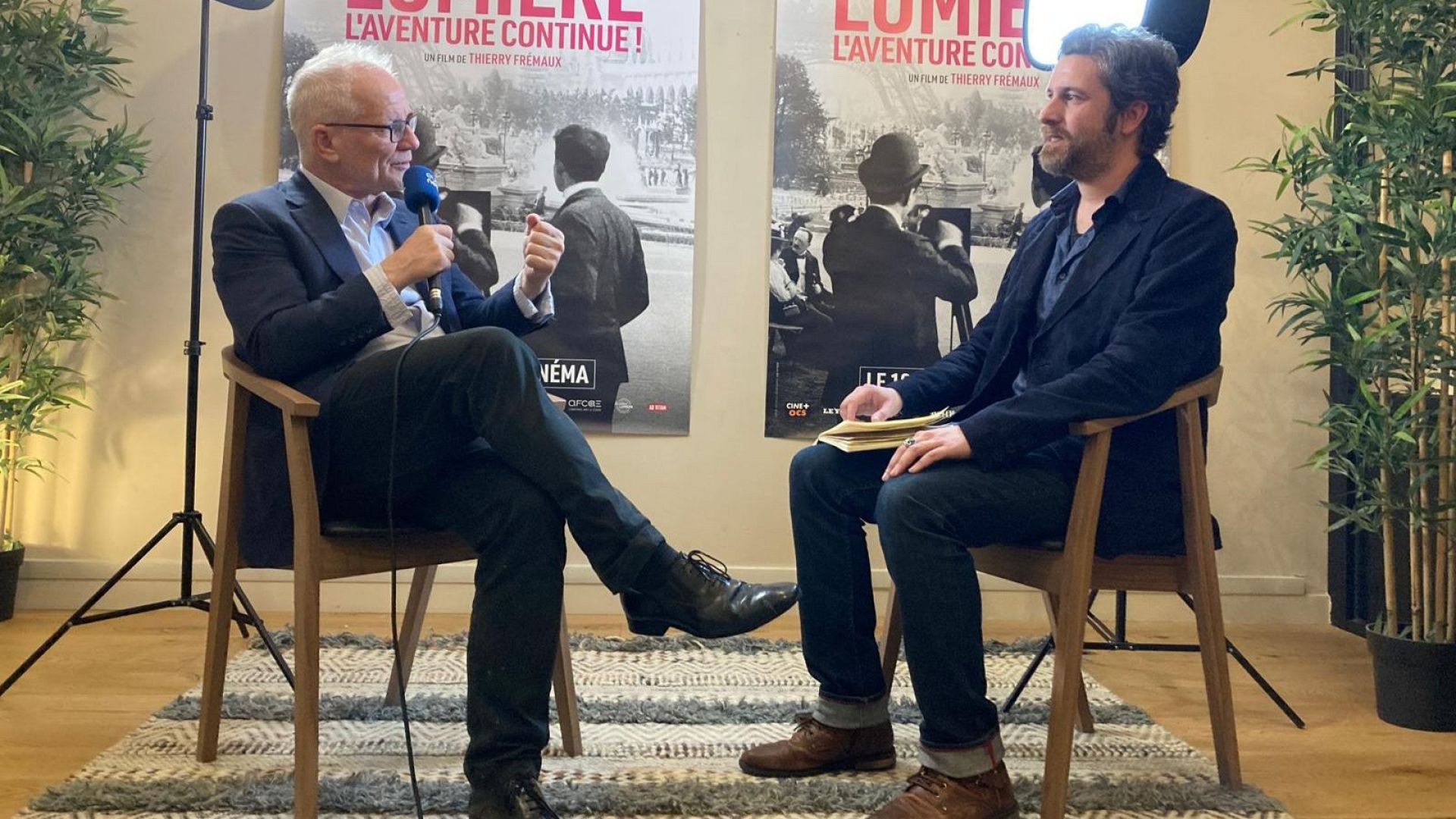 Thierry Frémaux, directeur des festivals Lumière et de Cannes, parle de ...