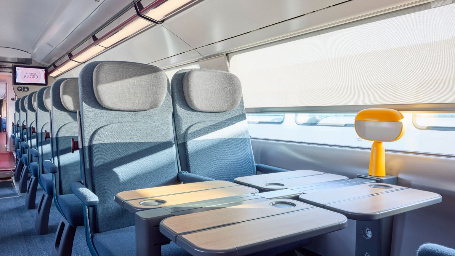 Un bar à deux étages et plus d'espace pour les jambes : à l'intérieur des nouveaux TGV M ...