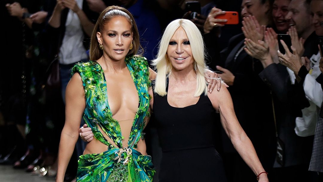 The joy of six: Donatella Versace's best looks that changed the face of fashion | Euronews