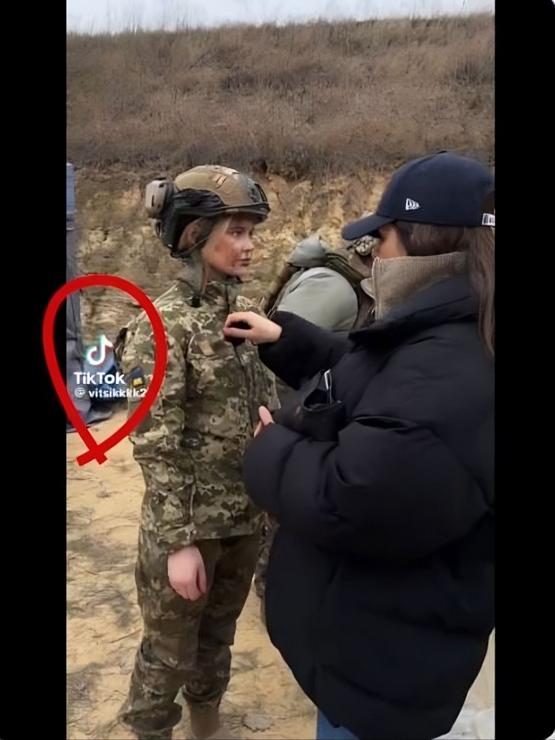 Why are online users claiming Ukrainian soldiers are staging combat ...