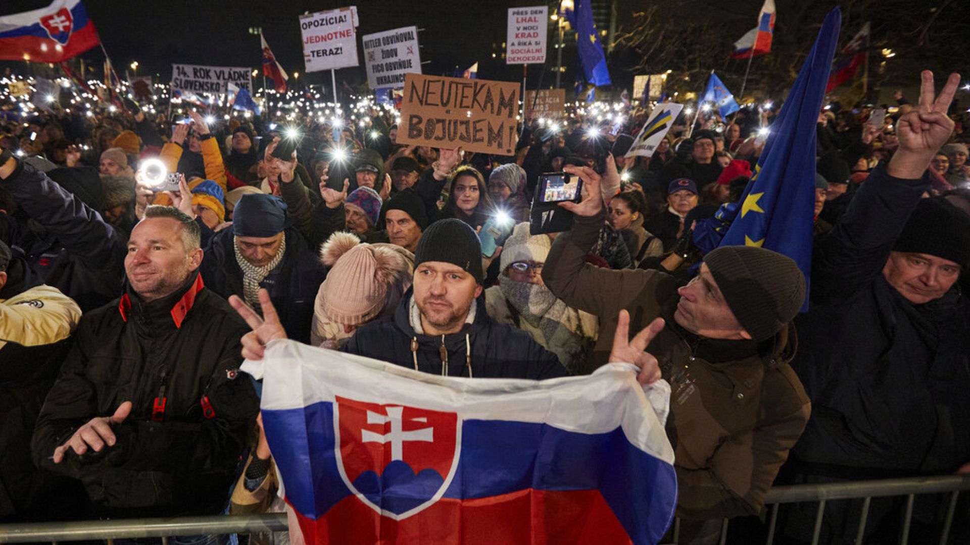 Slovakia at 'critical crossroads' as months of protest threaten pro ...