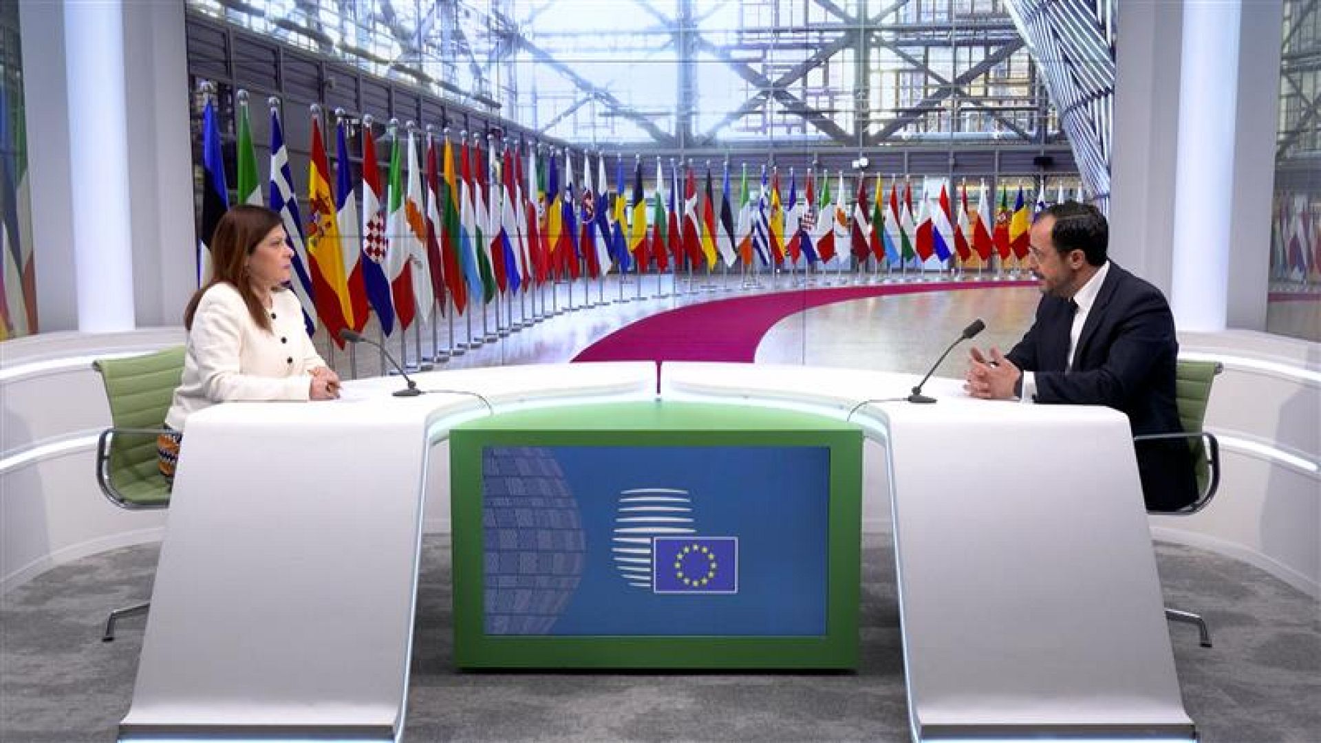 Níkos Christodoulídis dresse pour Euronews le bilan du sommet crucial ...