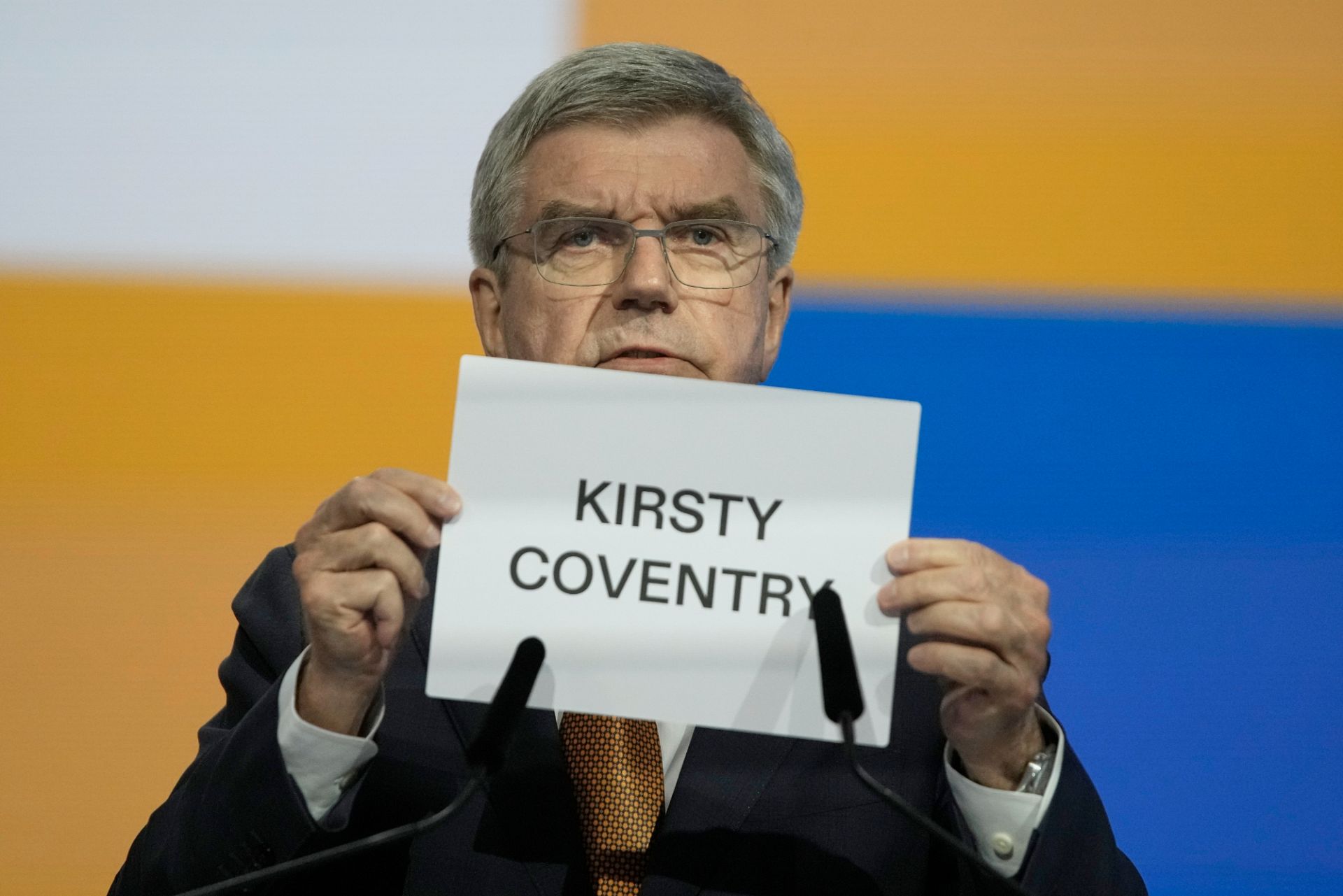 International Olympic Committee: Kirsty Coventry chosen as first female ...