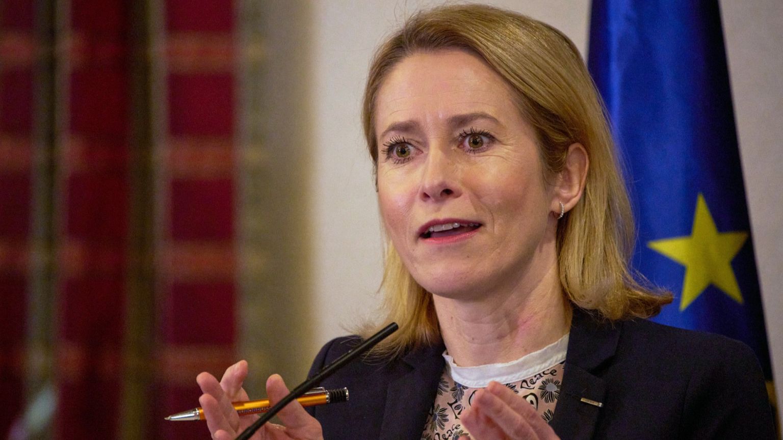 Kaja Kallas, jefa diplomática de la UE, pide un nuevo alto el fuego en ...