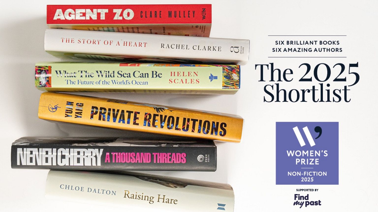 Women's Prize for Non-Fiction 2025: Neneh Cherry, Yuan Yang, and Rachel Clarke in shortlist ...