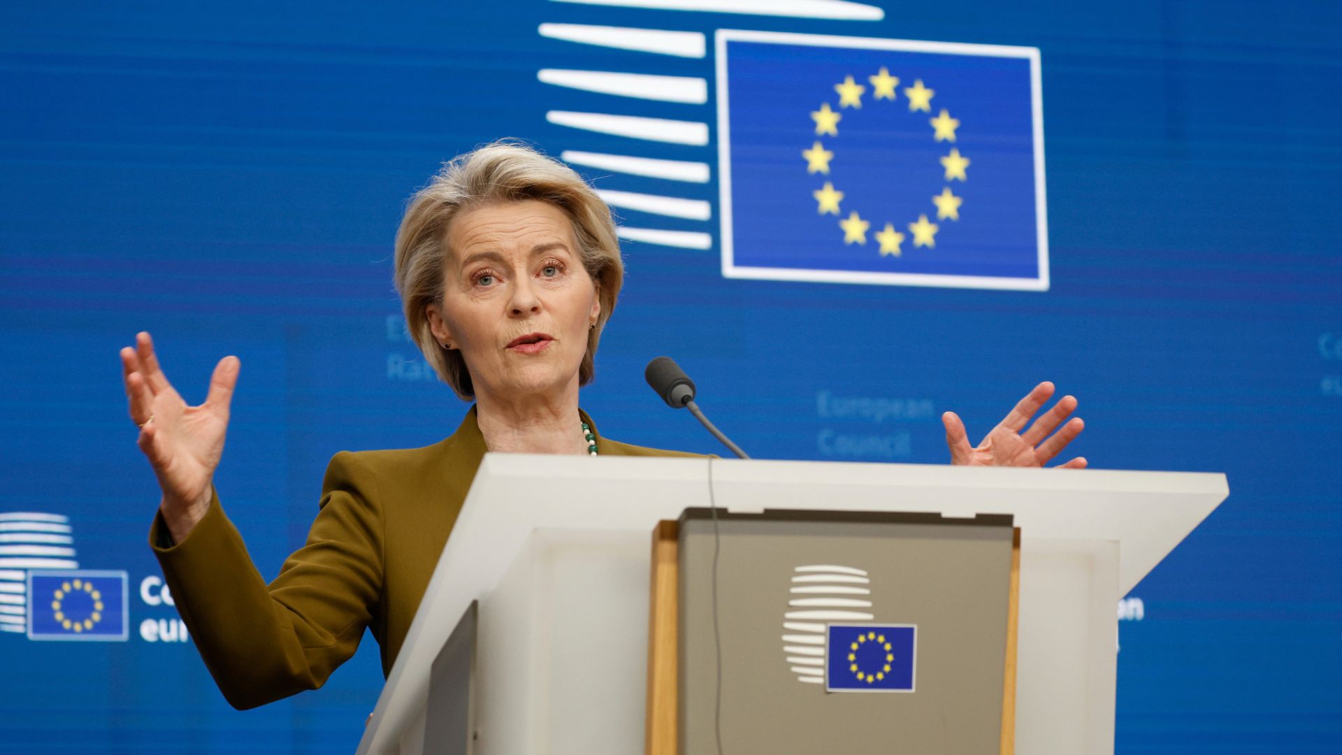 Ursula von der Leyen: "L'Europa è progetto di pace, l'Italia trarrà ...