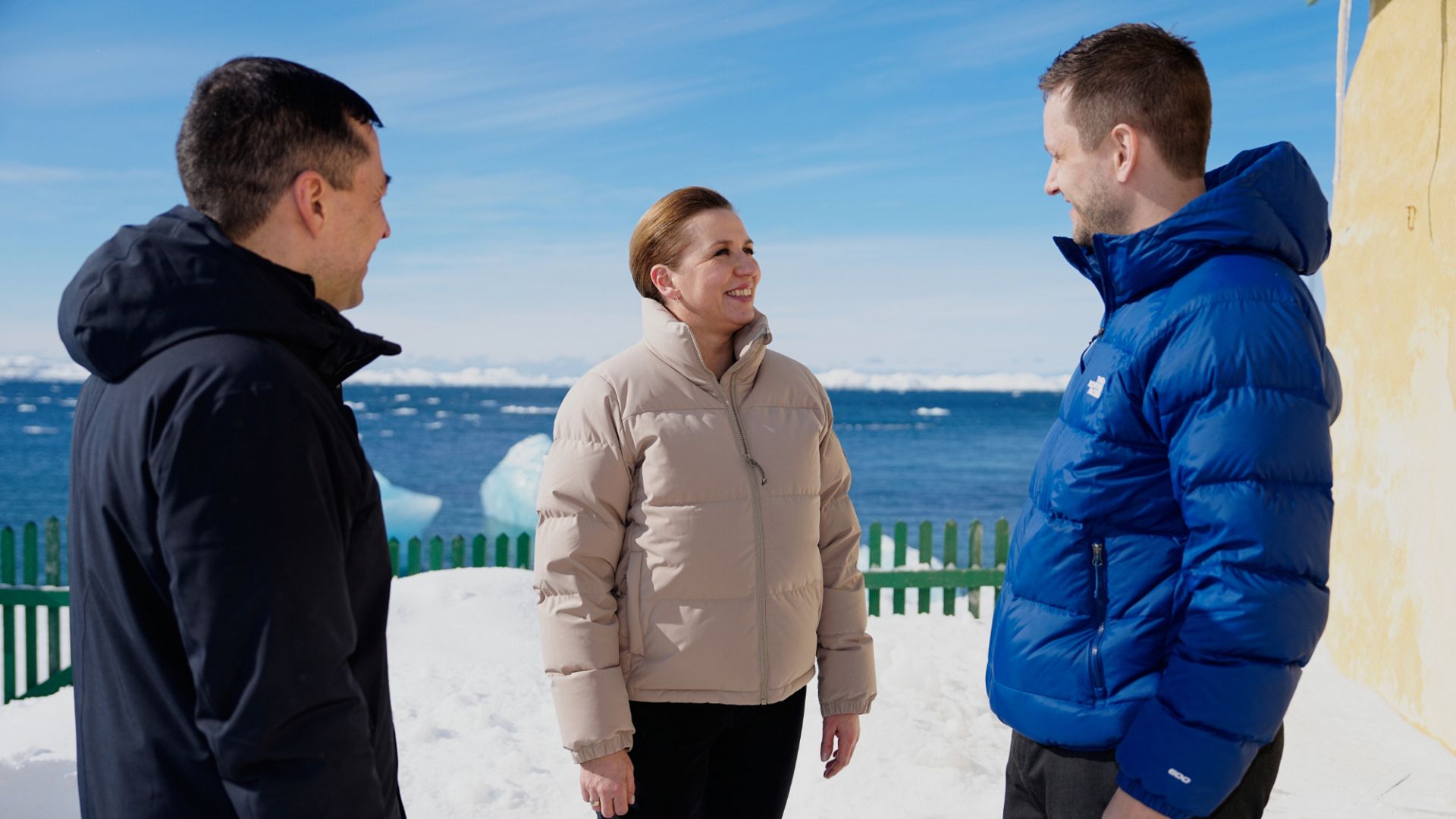 Danish prime minister refutes US claim on Greenland on visit to the ...