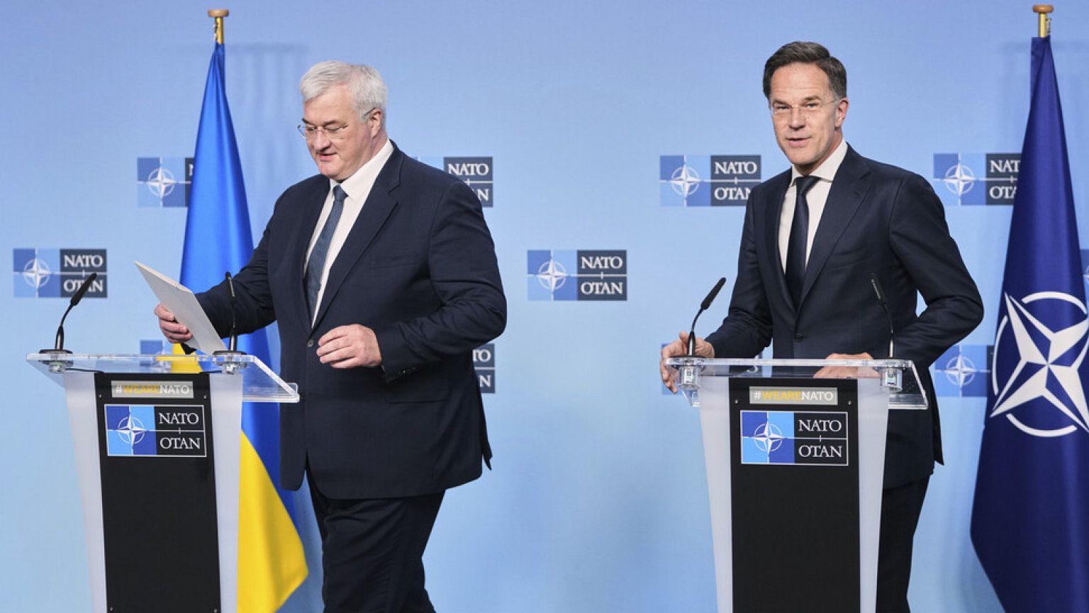 Ukraine and NATO reaffirm commitment to long and lasting peace | Euronews