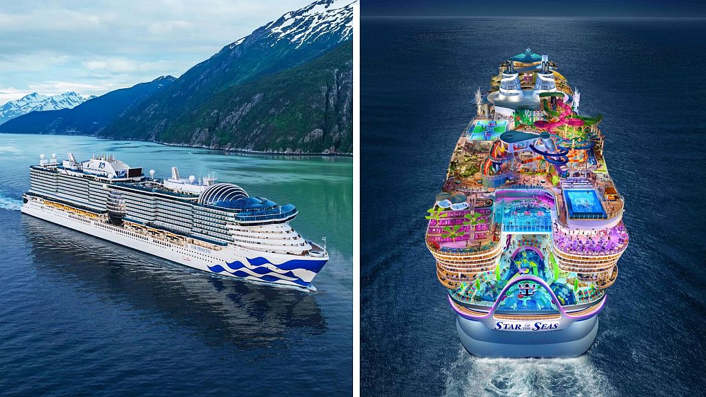 Floating cities: The biggest cruise ships launching in 2025 weigh over ...