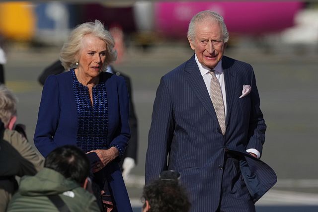 King Charles arrives in Rome on first overseas trip since brief ...