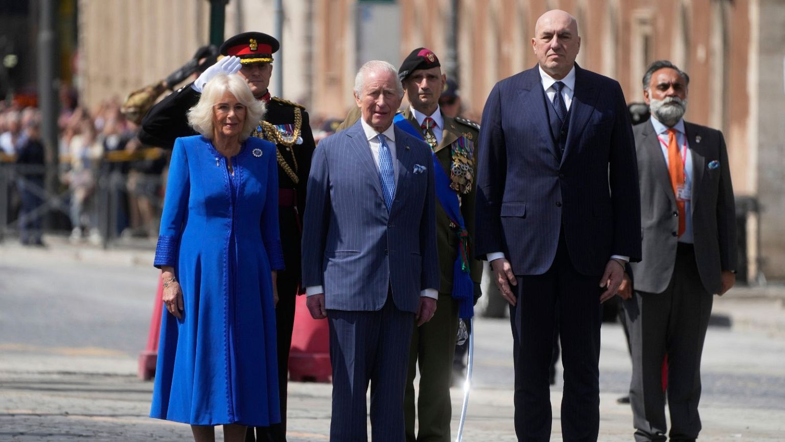 Le roi Charles III et la reine Camilla poursuivent leur visite d'État en Italie | Euronews