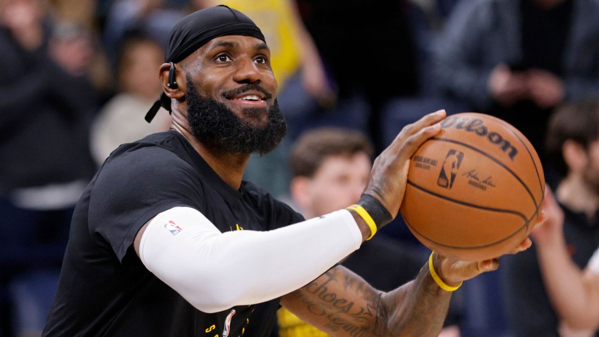 NBA legend LeBron James becomes first professional male athlete with a ...