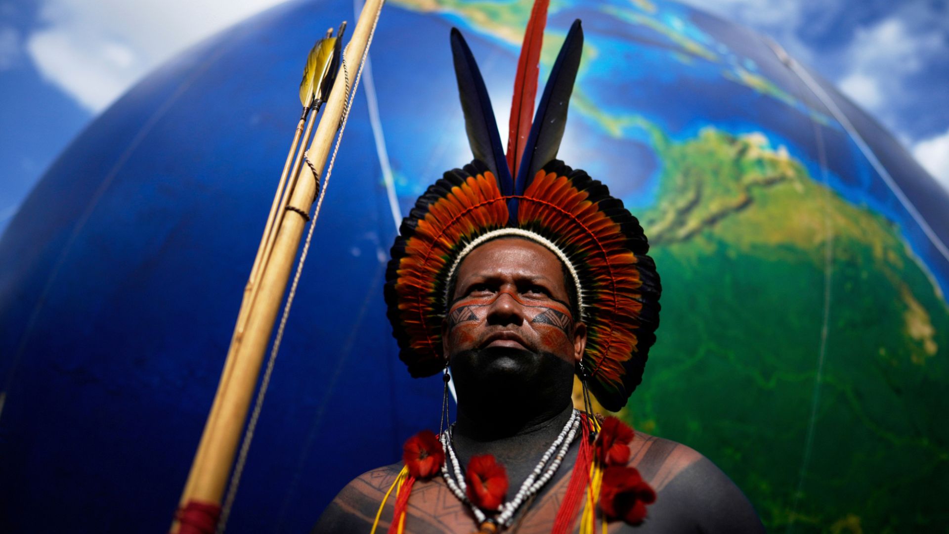 Video. Indigenous march in Brasilia calls for land rights and climate ...