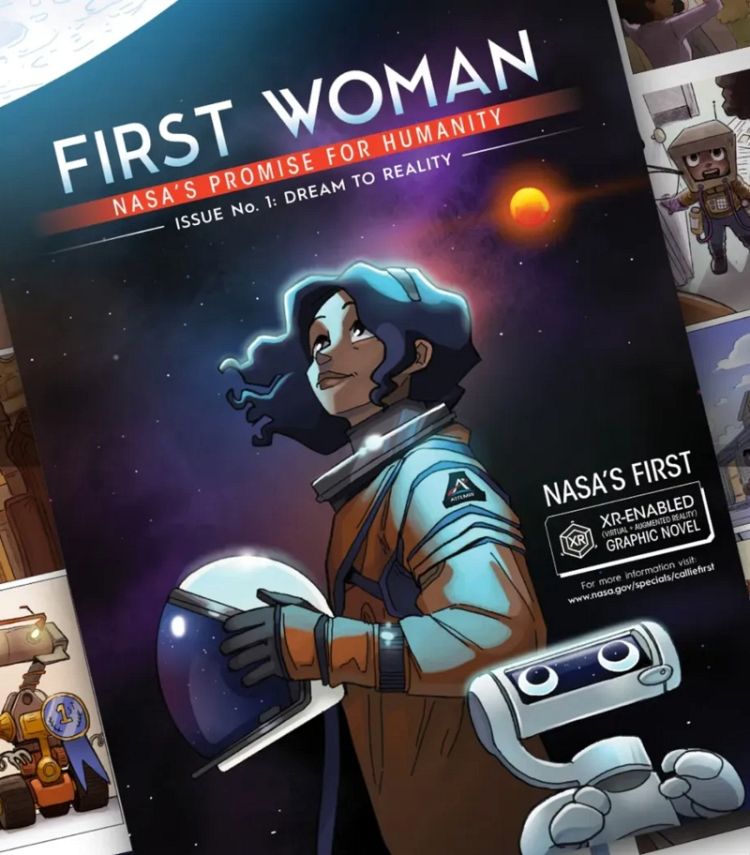 NASA removes graphic novel featuring female astronaut as Trump's ...