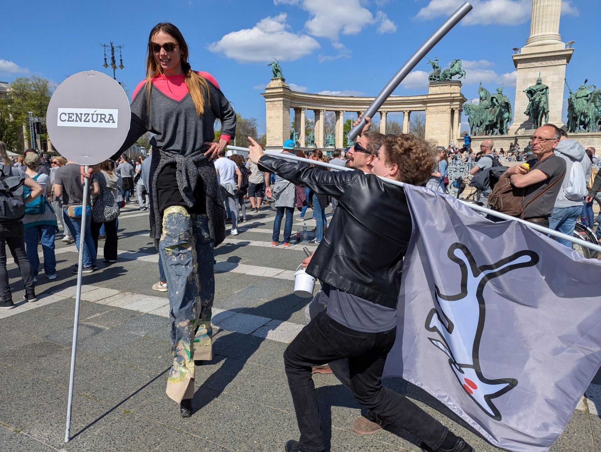 Hungarian Two-tailed Dog Party stages largest protest to date against ...