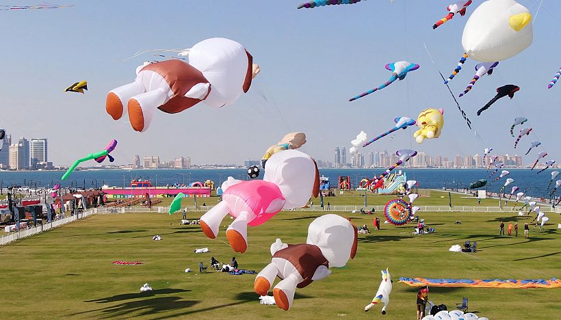 A tour of Qatar’s popular yearly family friendly festivals, from kites ...