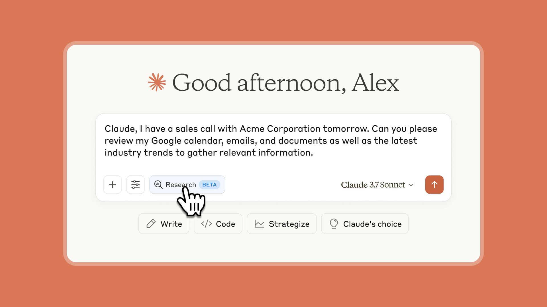 Anthropic's AI chatbot Claude says it can help get work done faster by integrating Google ...