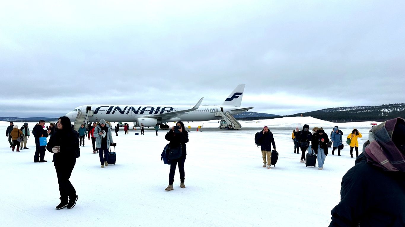 Deep snow, thick ice and zero delays: Inside the Arctic Circle airports ...
