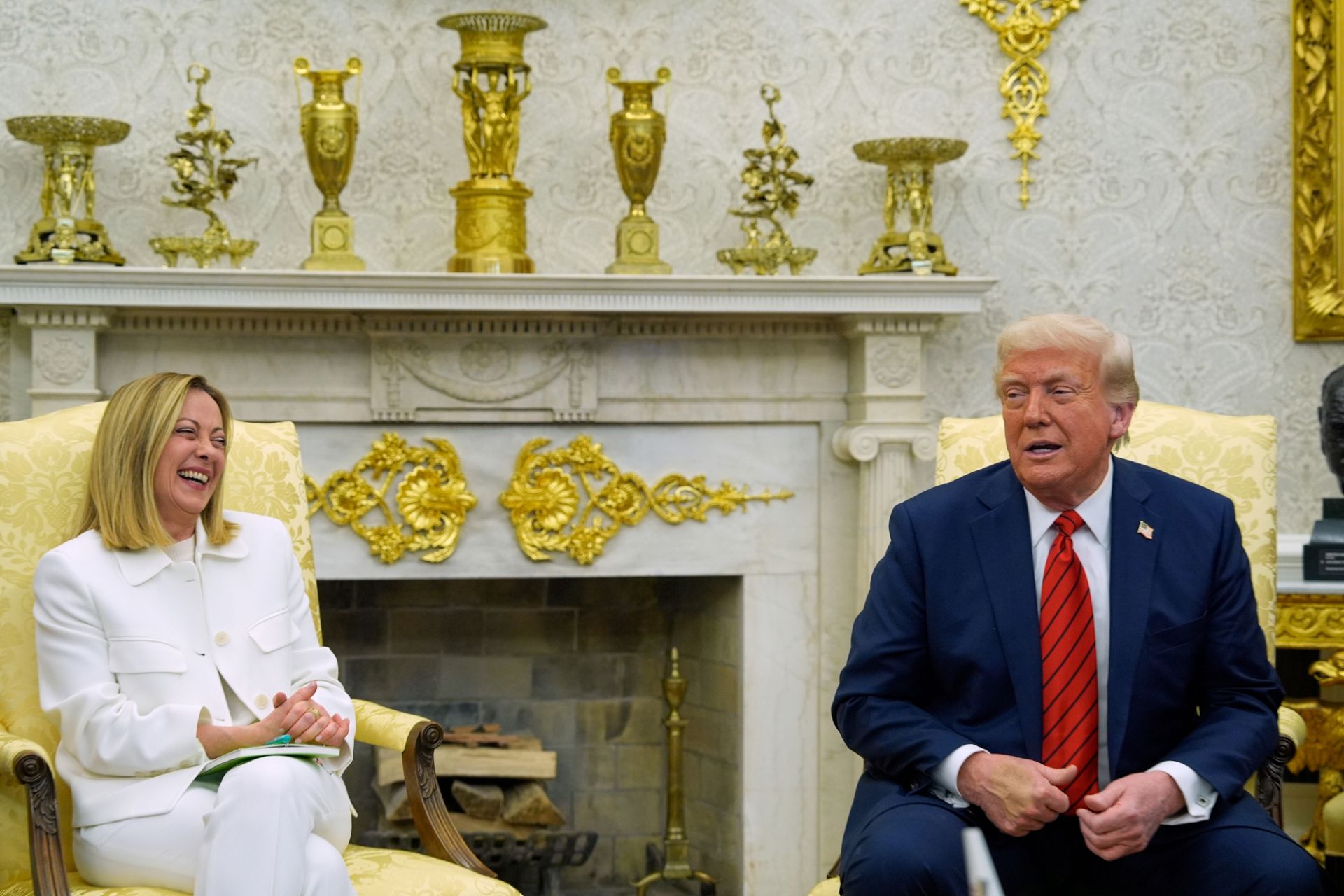 White House floats US-Europe meeting as JD Vance meets Giorgia Meloni ...