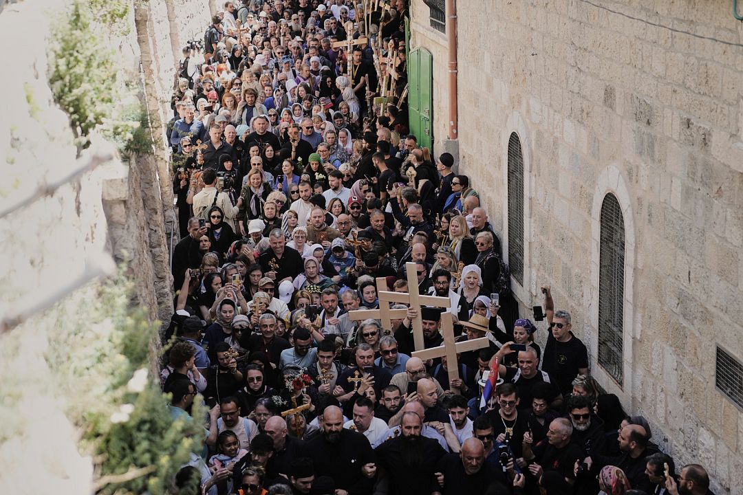 Christians take part in Good Friday processions to mark Christ's ...