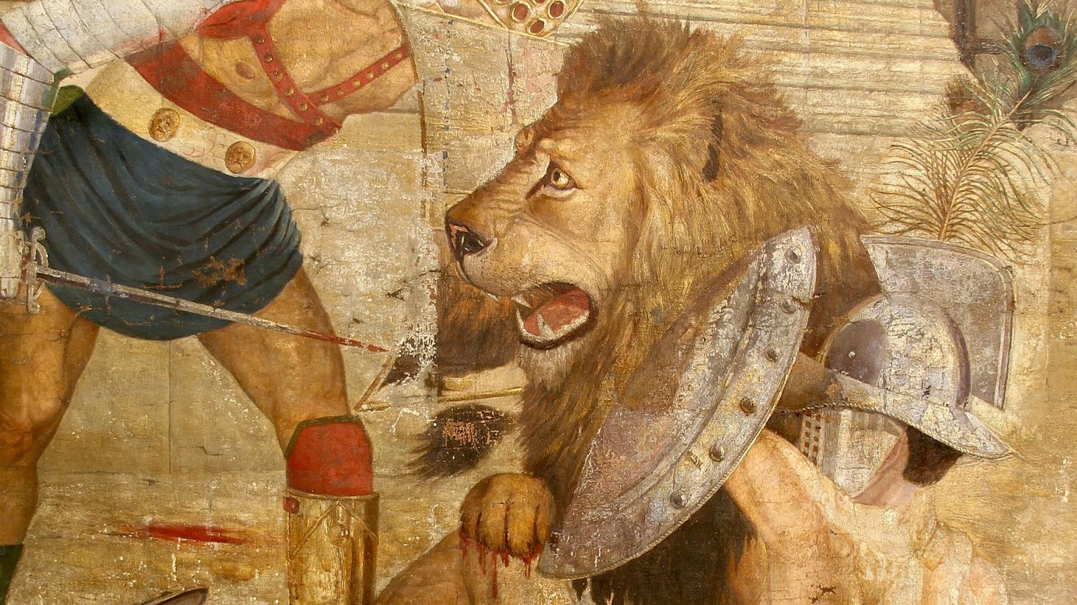 Lions vs Gladiators? Archaeologists find gruesome evidence of ancient ...
