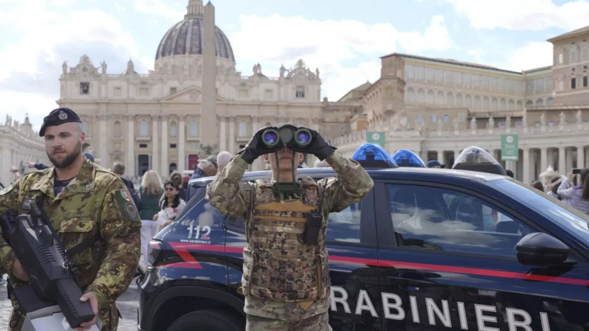 The impressive security measures at Pope Francis' funeral, from anti ...