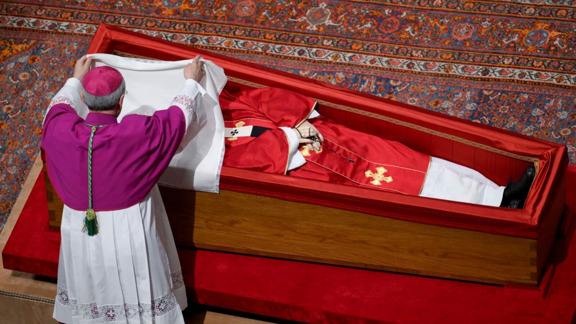 Pope Francis' coffin sealed in St Peter's Basilica ahead of funeral ...