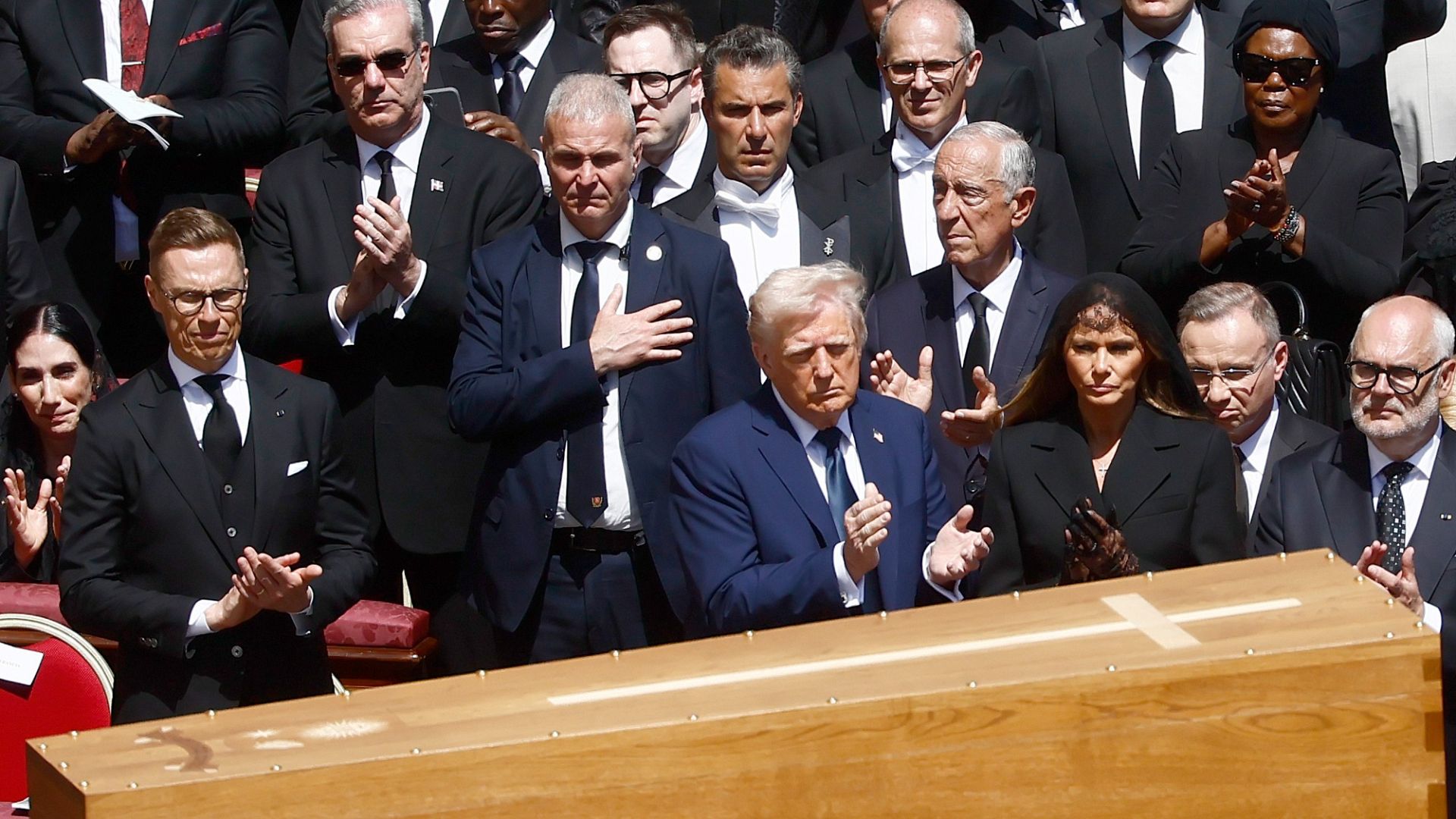 Five historic moments from Pope Francis' funeral | Euronews