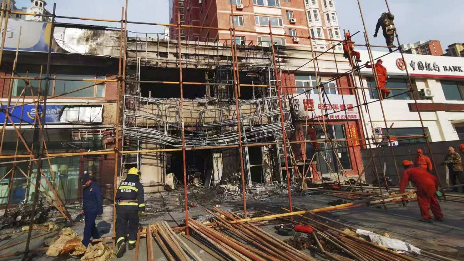 At least 22 people killed in restaurant fire in China's Liaoyang ...