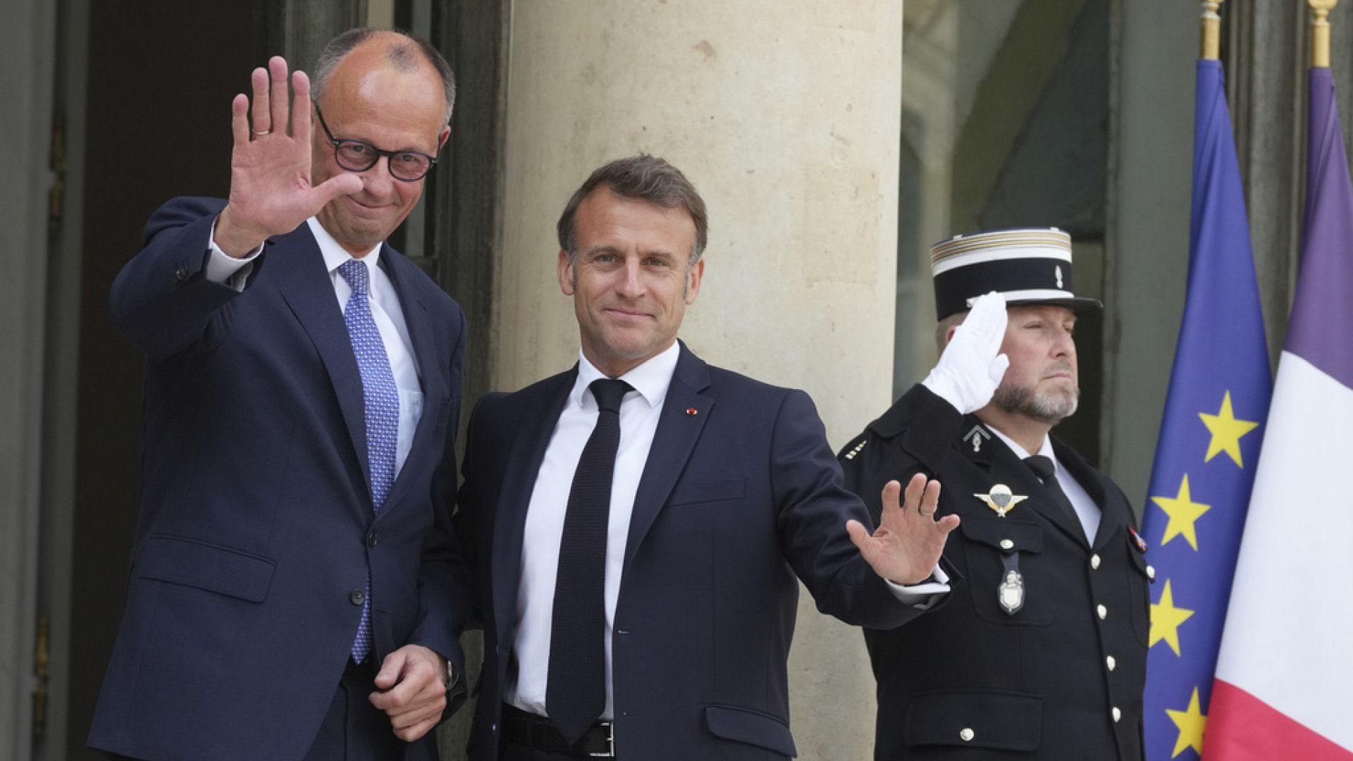 Merz-Macron meeting: Germany and France to set up 'joint defence and ...