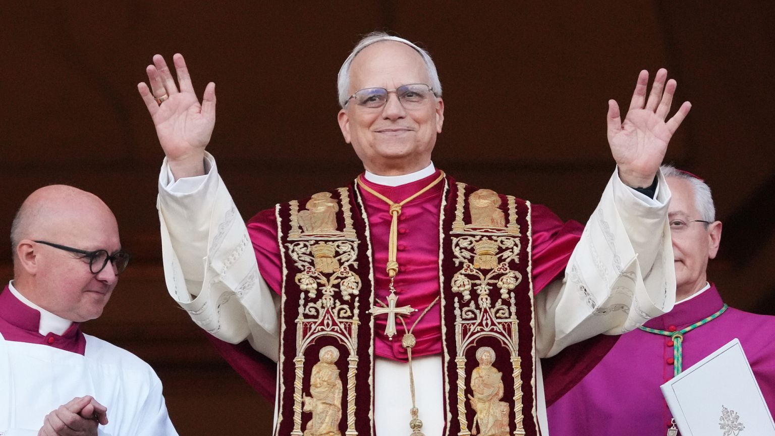 Pope Leo XIV addresses Vatican crowd as new leader of the Catholic ...