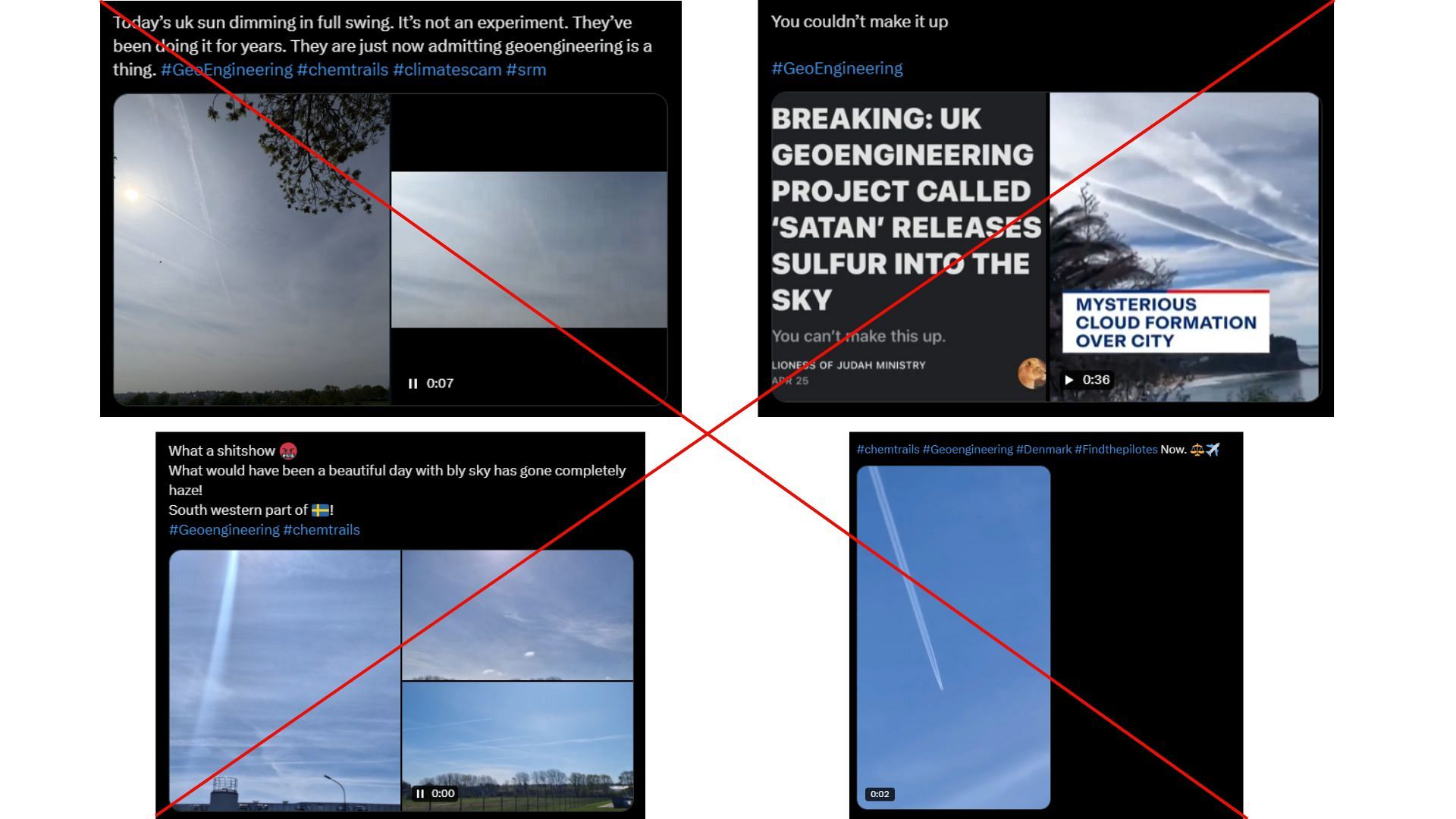 Euroverify: ¿Está el Reino Unido manipulando el clima a través de la geoingeniería? | Euronews