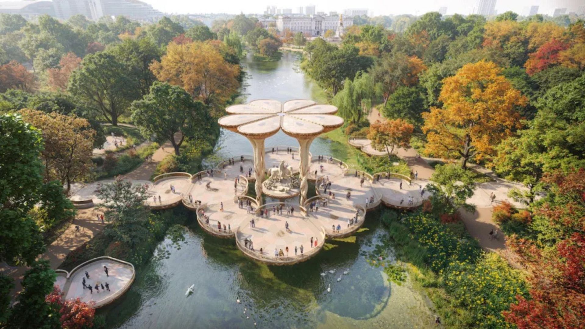 In Pictures: Final five designs shortlisted for Queen Elizabeth II national memorial | Euronews