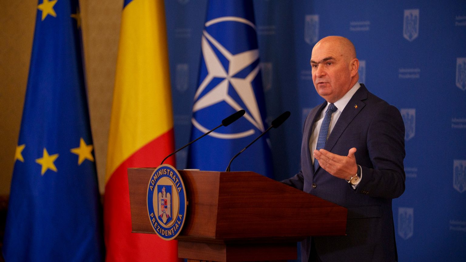 Defence is no longer free, Romanian interim President Ilie Bolojan ...