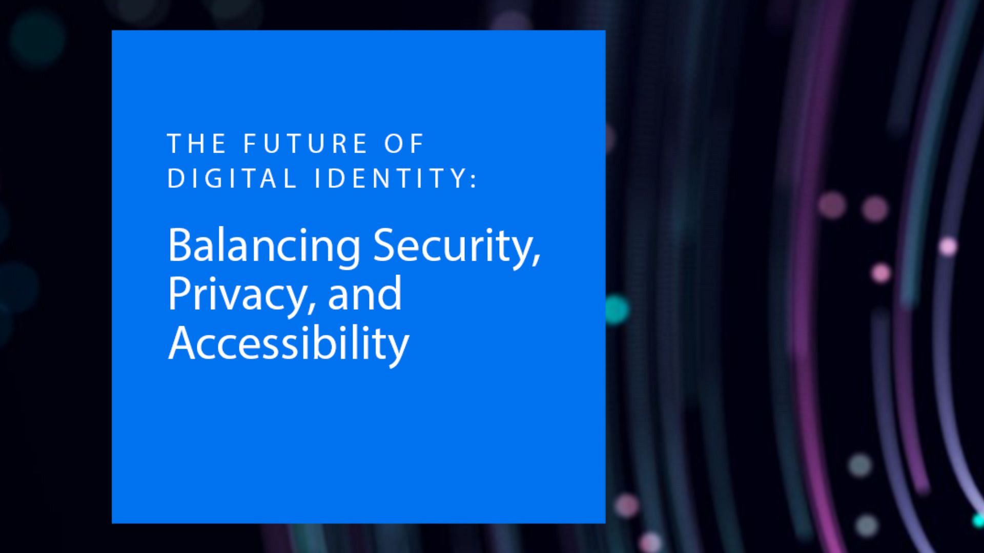 Euronews Debates: The future of digital identity, balancing security ...