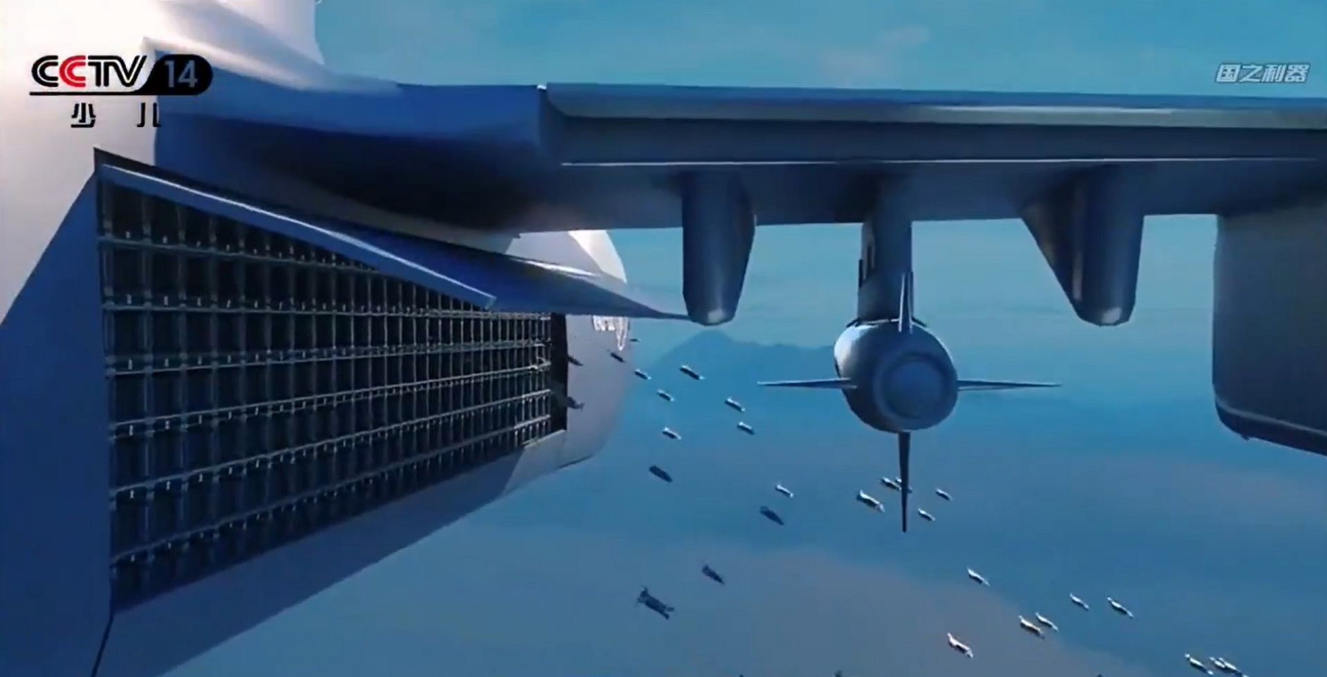 China presenta un portaaviones aéreo no tripulado que puede lanzar 100 drones a la vez | Euronews