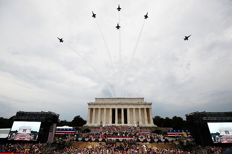 Happy birthday to me! Trump's mega-MAGA birthday military parade raises ...