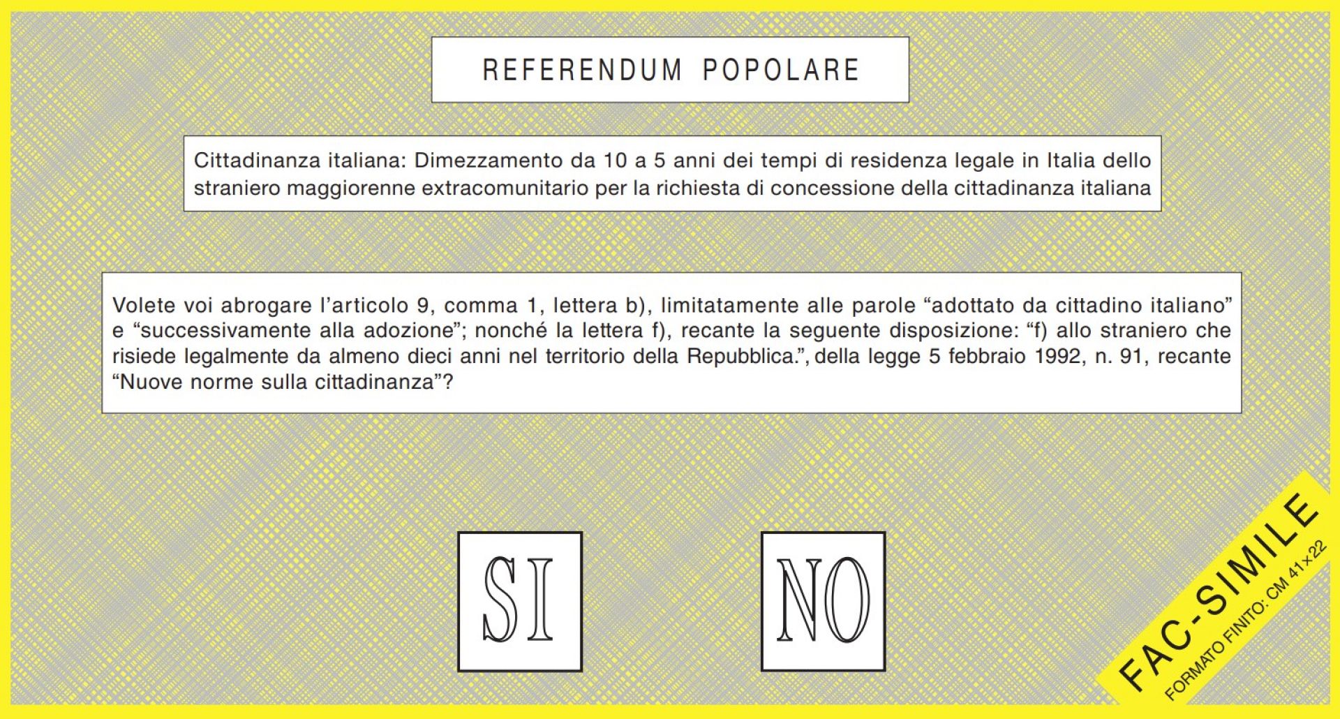 Referendum 8-9 giugno: lavoro e cittadinanza, quando e per cosa si vota ...