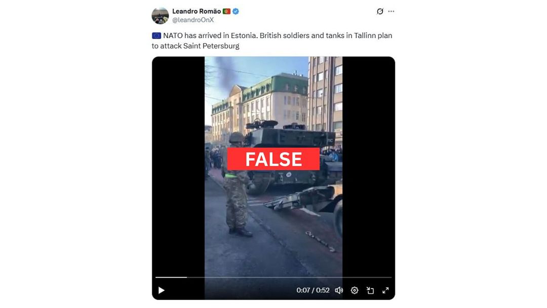 Bereiten NATO-Truppen von Estland aus einen Angriff auf Russland vor ...