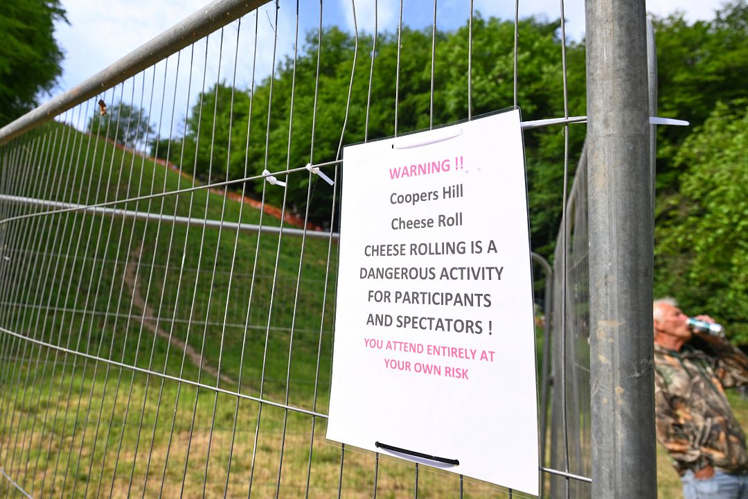 In pictures: Daredevils tumble for glory at Gloucester's annual cheese ...
