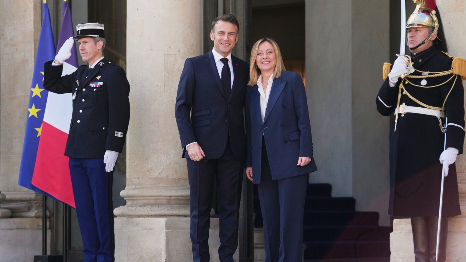 Giorgia Meloni reçoit Emmanuel Macron à Rome : l'Ukraine au cœur des ...